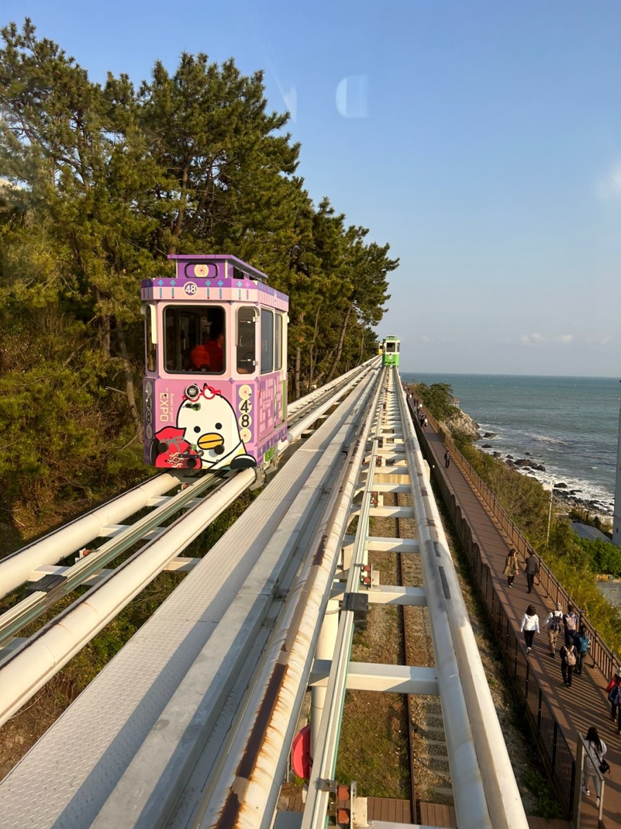 Haeundae Blueline Park (Sky Capsule Train) – Busan Travel & Living